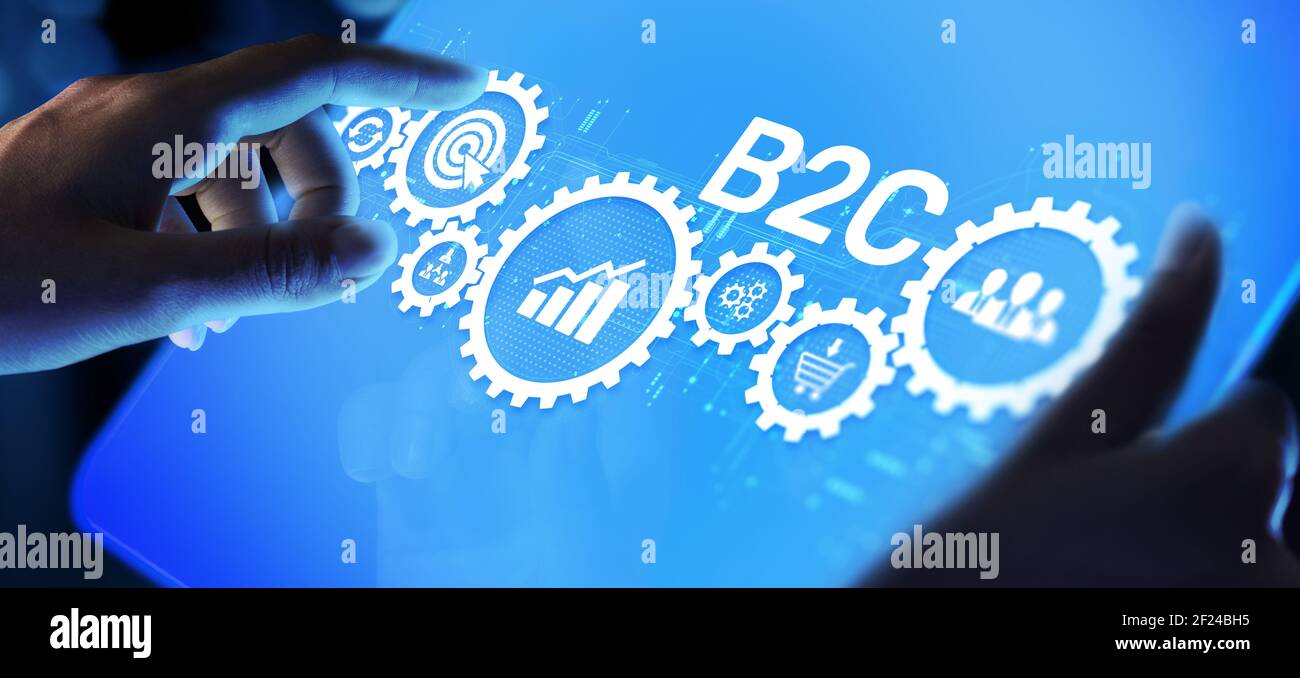 B2C business-to-customer marketing strategy cooperation communication ...