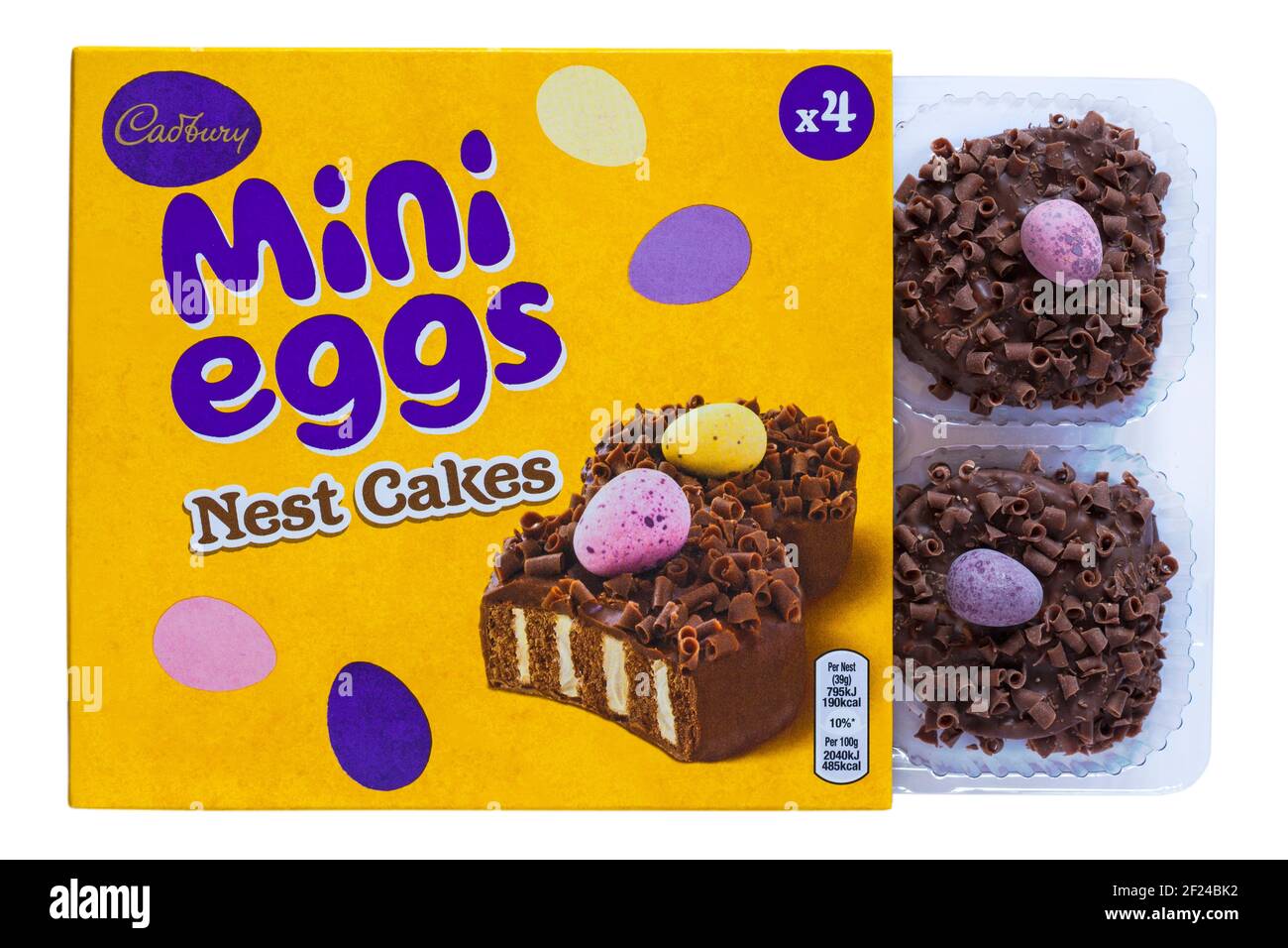Cadbury mini egg nest cake Cut Out Stock Images & Pictures - Alamy