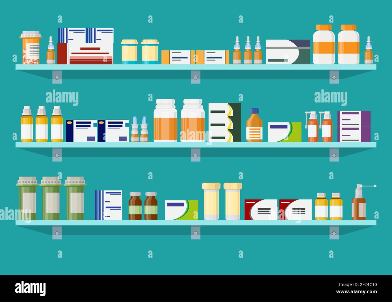 Many packets Stock Vector Images - Alamy