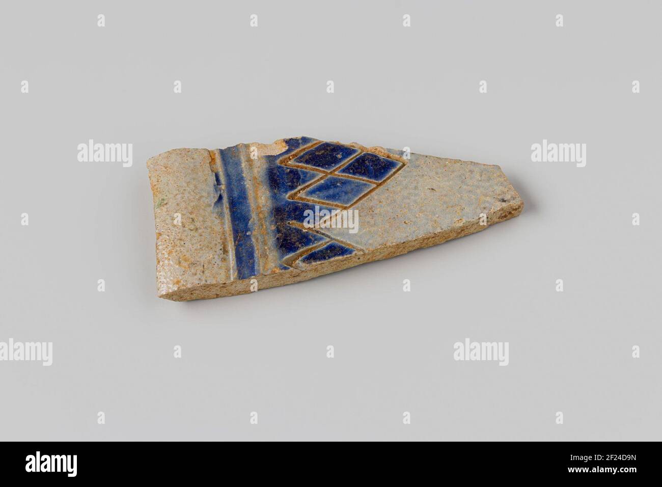 Shard of a pot from the wreck of the East India Hollandia.Stoneware ...