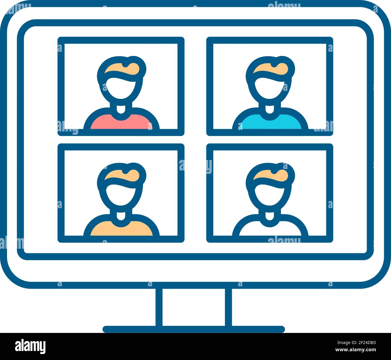 Virtual Classroom Icon