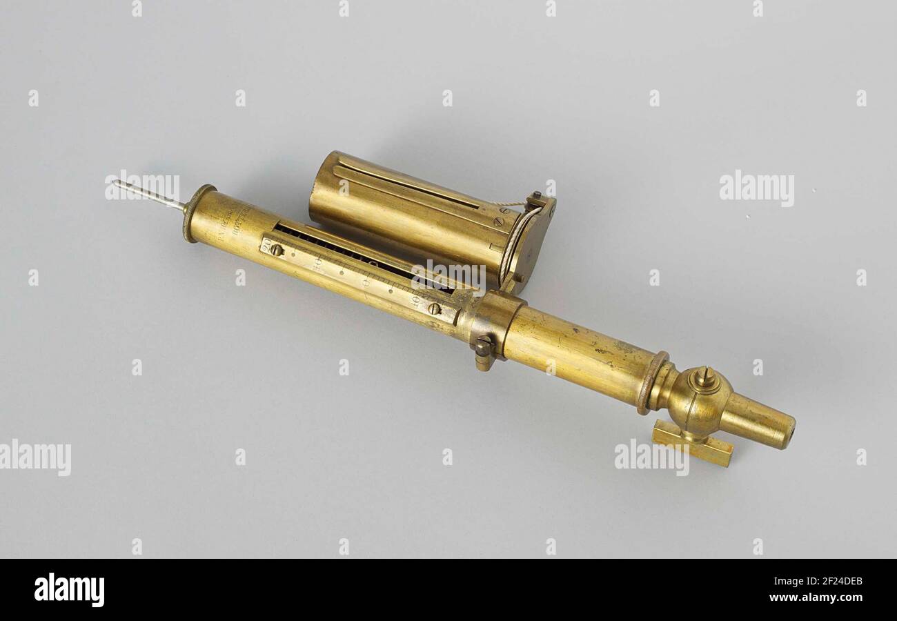 Indicator.McNaughts Indicator for steam engines consists of a tubular ...