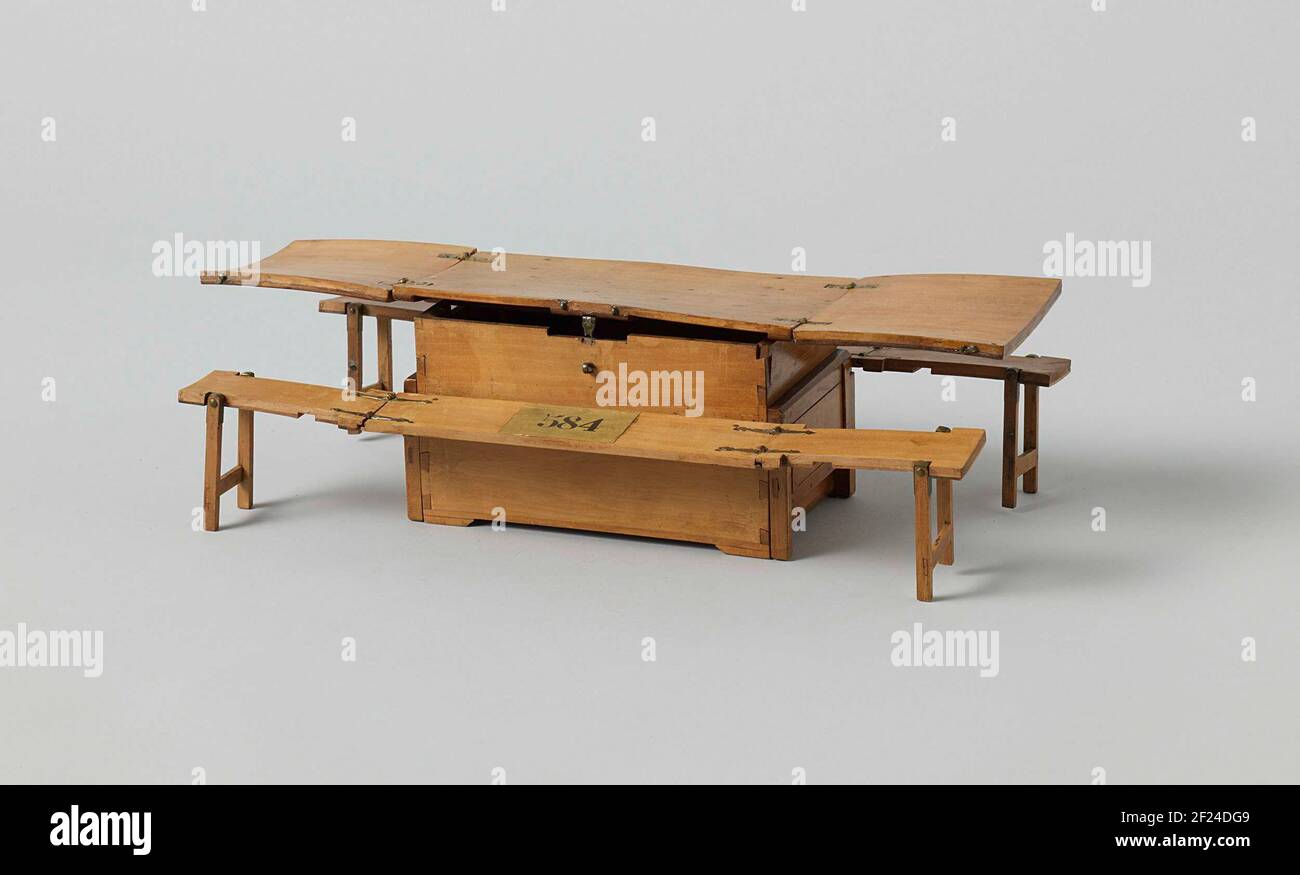 Model of a Mess table. Model of a foldable baking table, very crooked ...