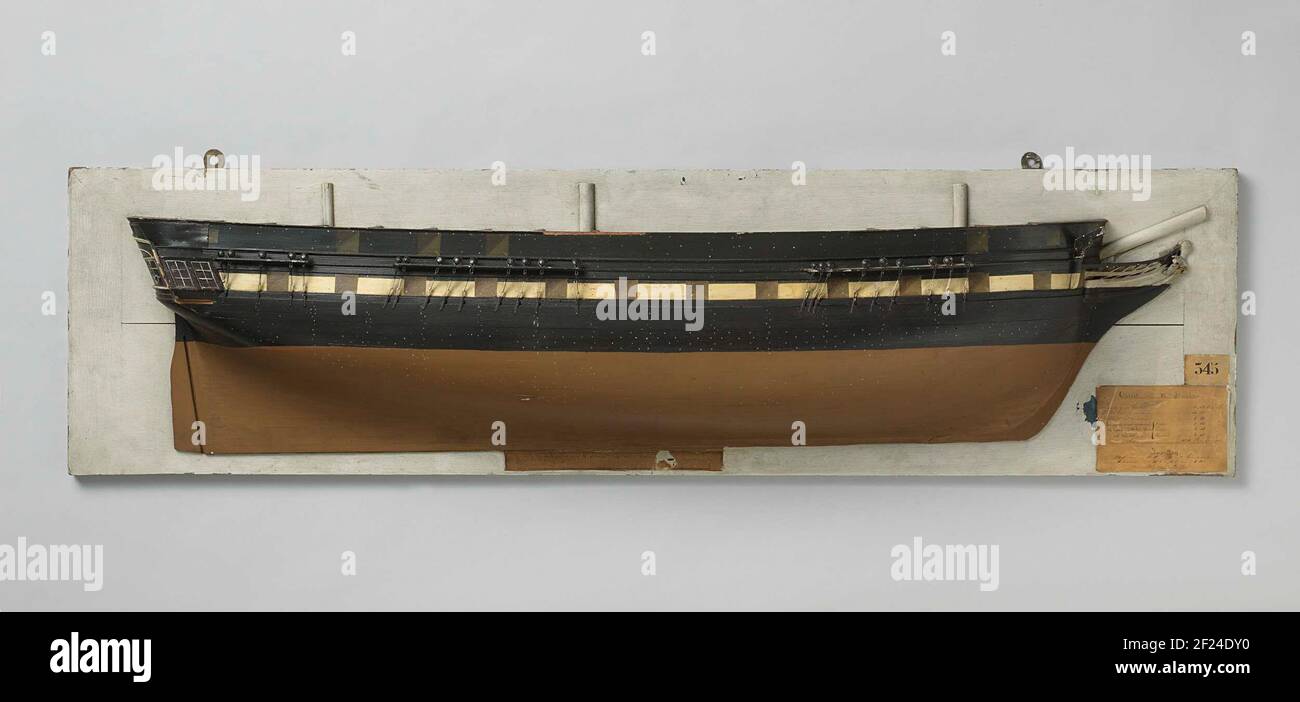 Half Model of a 32-Gun Sloop of War.POLYCHROVED Blanket mold model ...