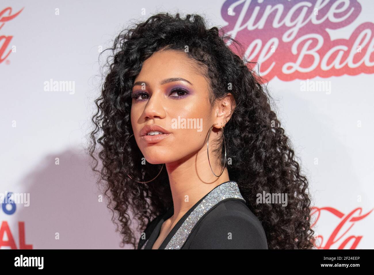 London, United Kingdom. 9th December 2018. Vick Hope during day two of ...