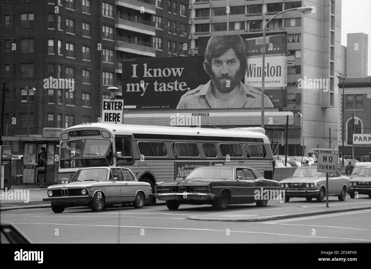 Street scene, Philadelphia PA, USA, 1976 Stock Photo - Alamy