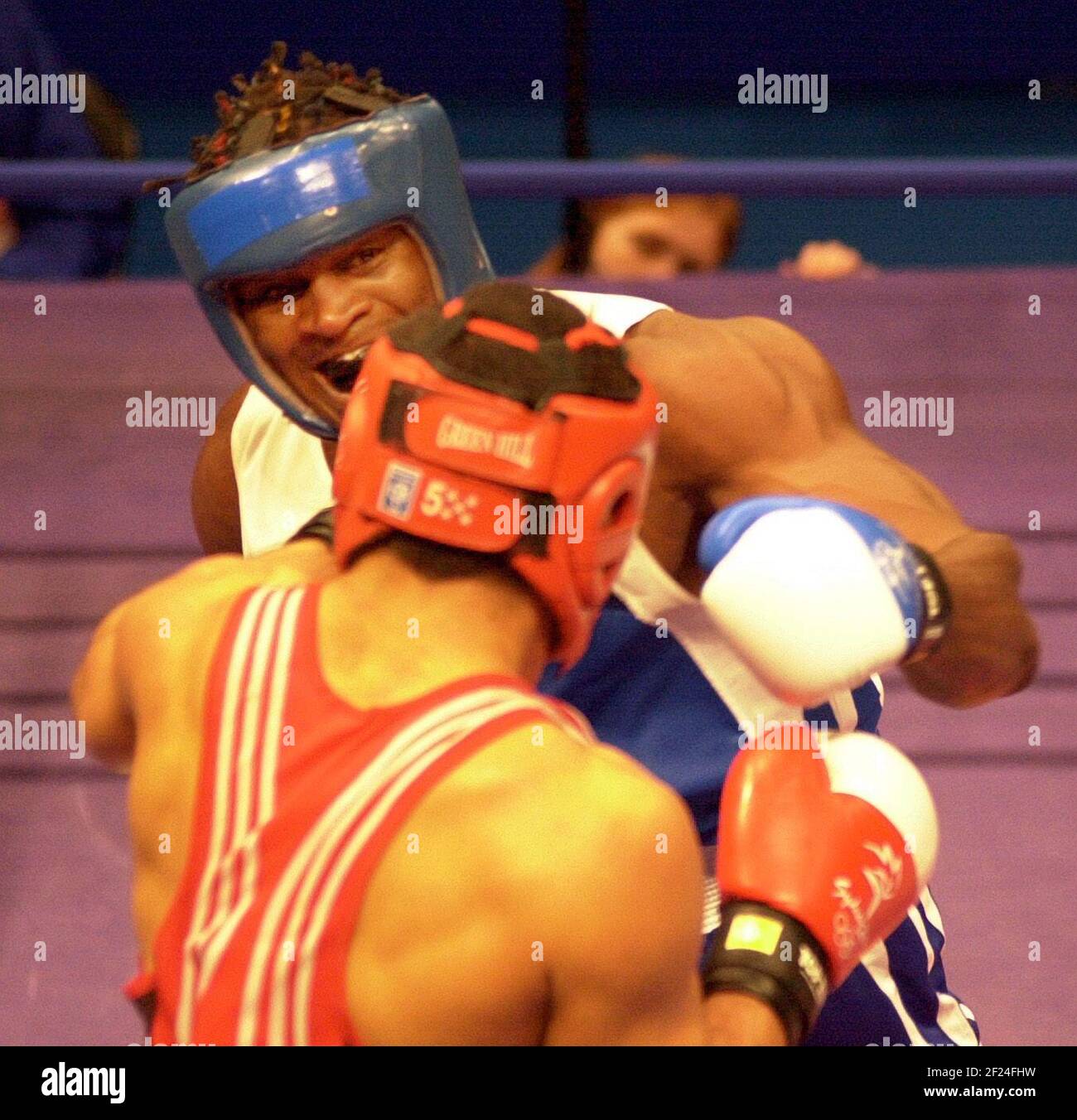 THE OLYMPIC GAMES IN SYDNEY SEPT 2000. 1/10/2000 BOXING AUDLEY HARRISON ...