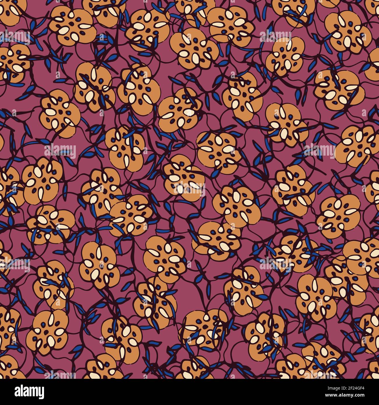 Tangled stems Stock Vector Images - Alamy