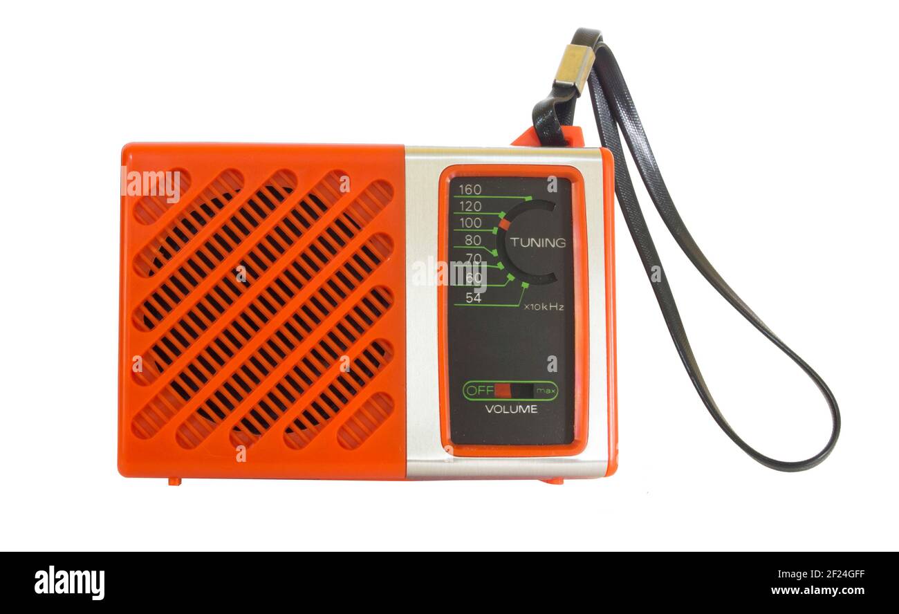vintage portable radio Stock Photo - Alamy