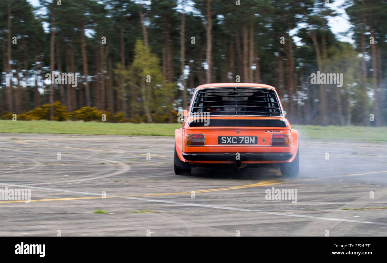 BMW 2002 with a Honda S2000 engine transplant Stock Photo - Alamy