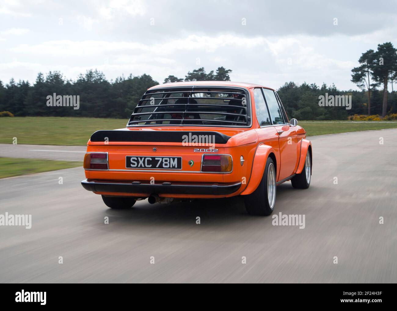 BMW 2002 with a Honda S2000 engine transplant Stock Photo - Alamy