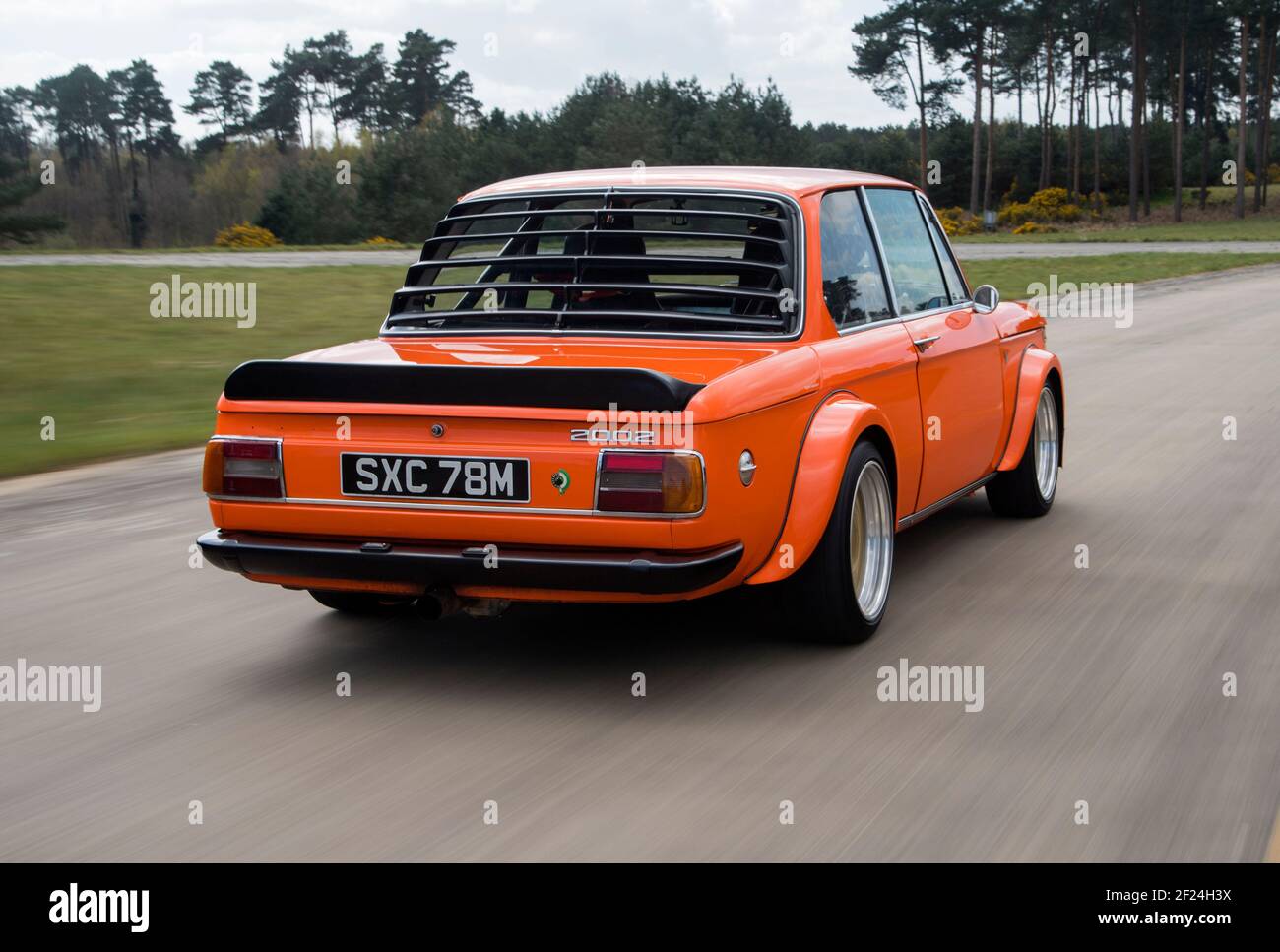 BMW 2002 with a Honda S2000 engine transplant Stock Photo - Alamy