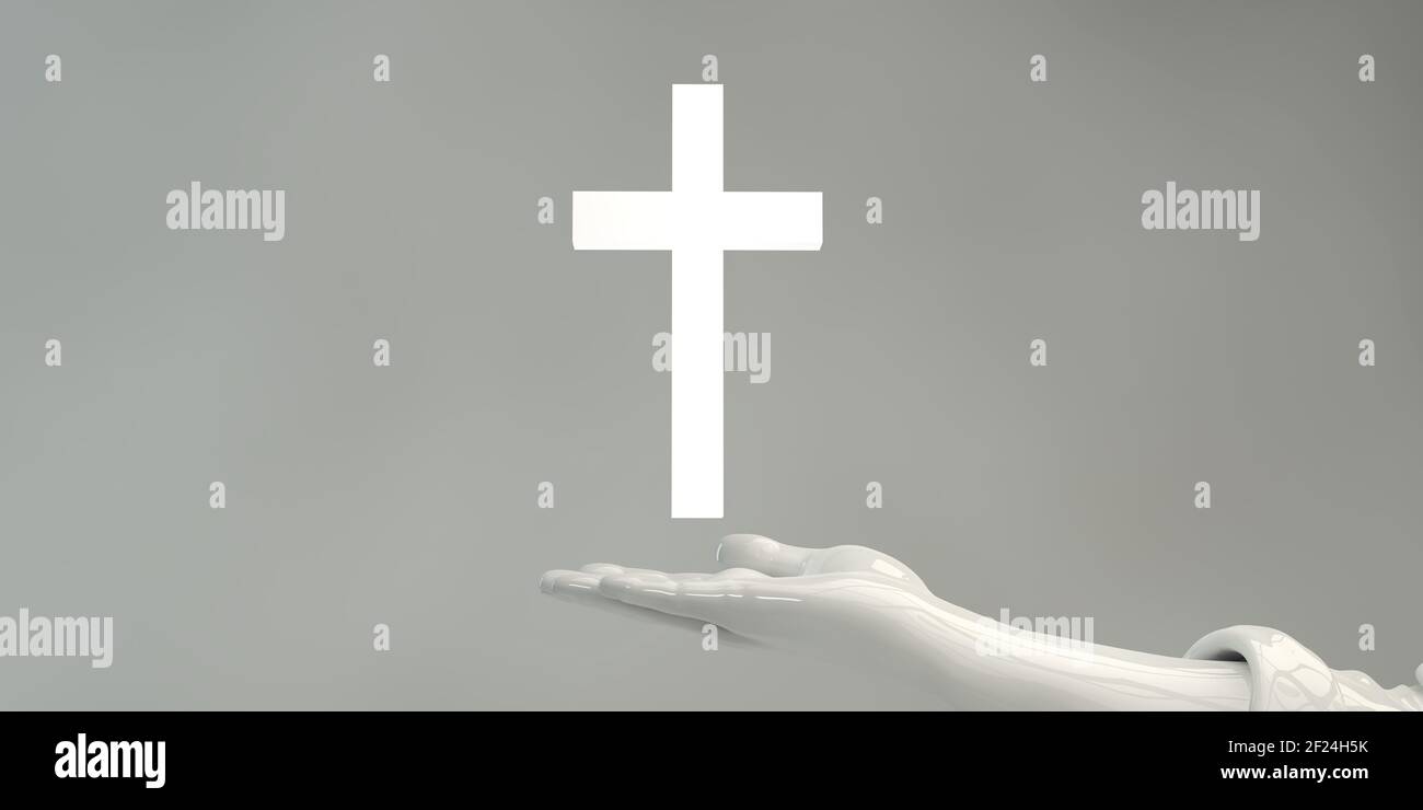 Religion vs Science Stock Photo - Alamy