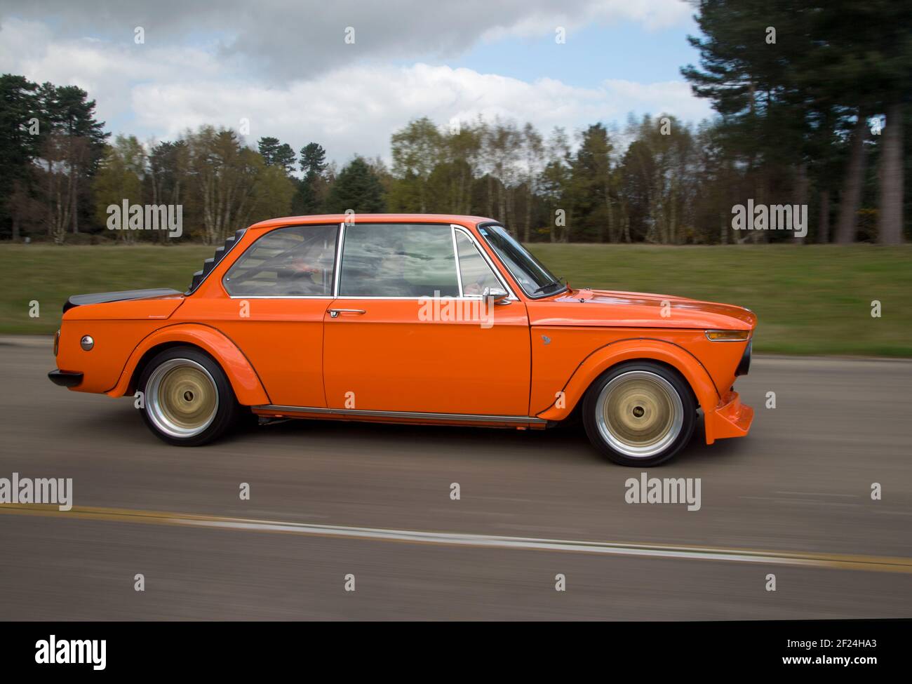 BMW 2002 with a Honda S2000 engine transplant Stock Photo - Alamy