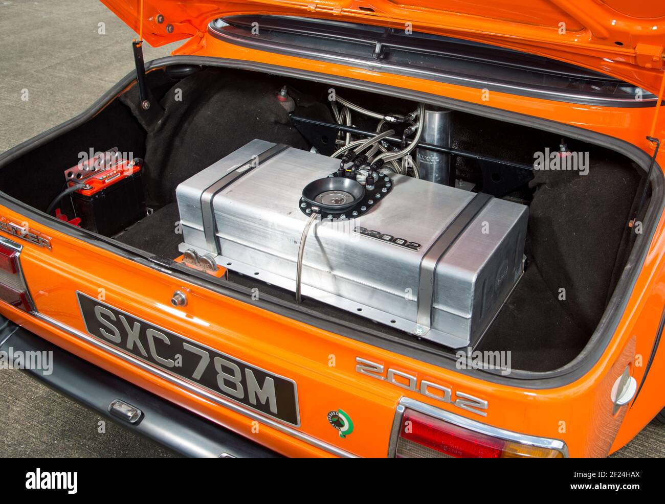 BMW 2002 with a Honda S2000 engine transplant Stock Photo - Alamy