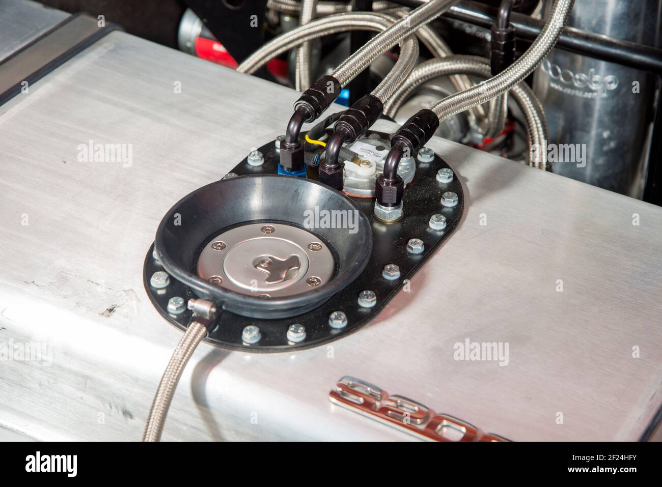 BMW 2002 with a Honda S2000 engine transplant Stock Photo - Alamy