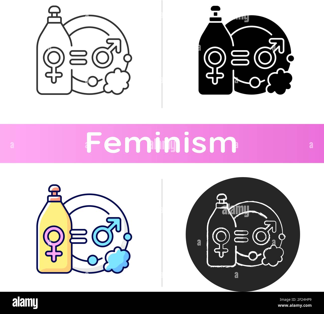 Division of domestic labour icon Stock Vector Image & Art - Alamy