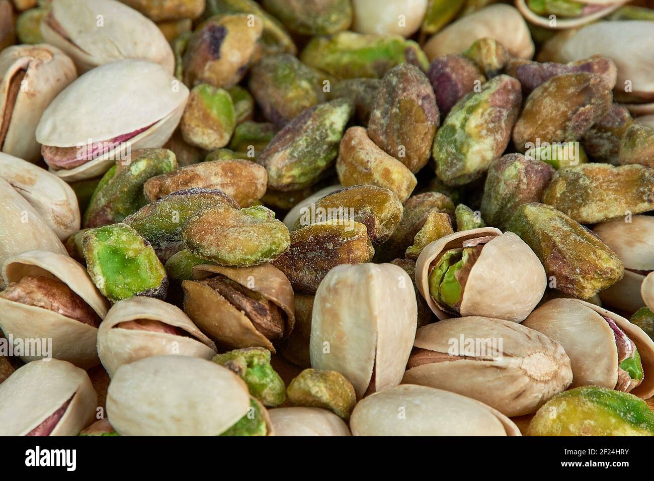 Many natural pistachios texture. Pistachio background Stock Photo - Alamy