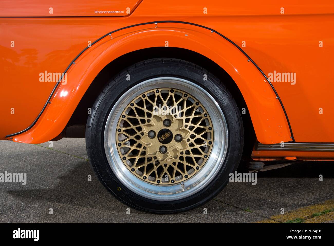 BMW 2002 with a Honda S2000 engine transplant Stock Photo - Alamy