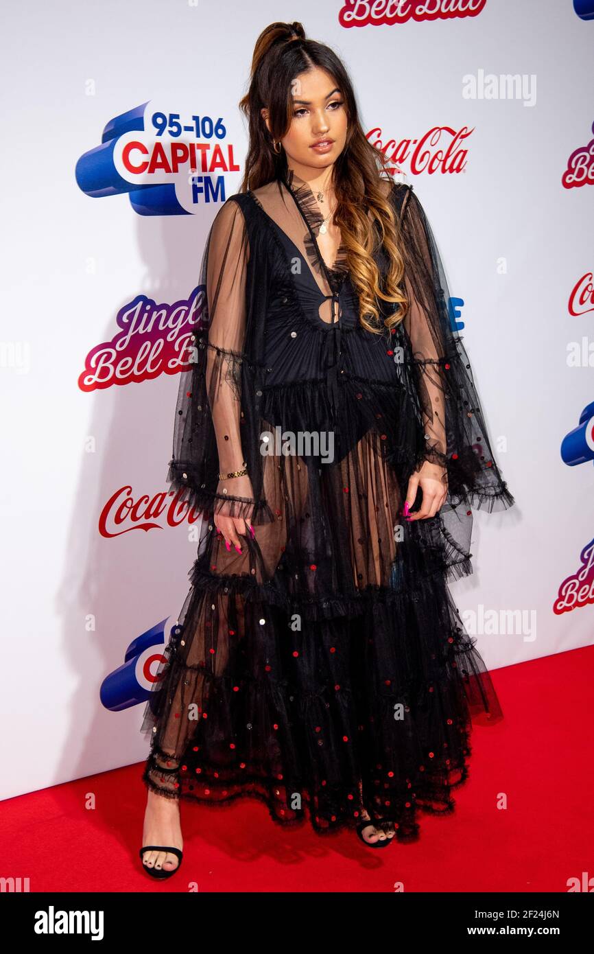 London, United Kingdom. 9th December 2018. Mabel during day two of ...