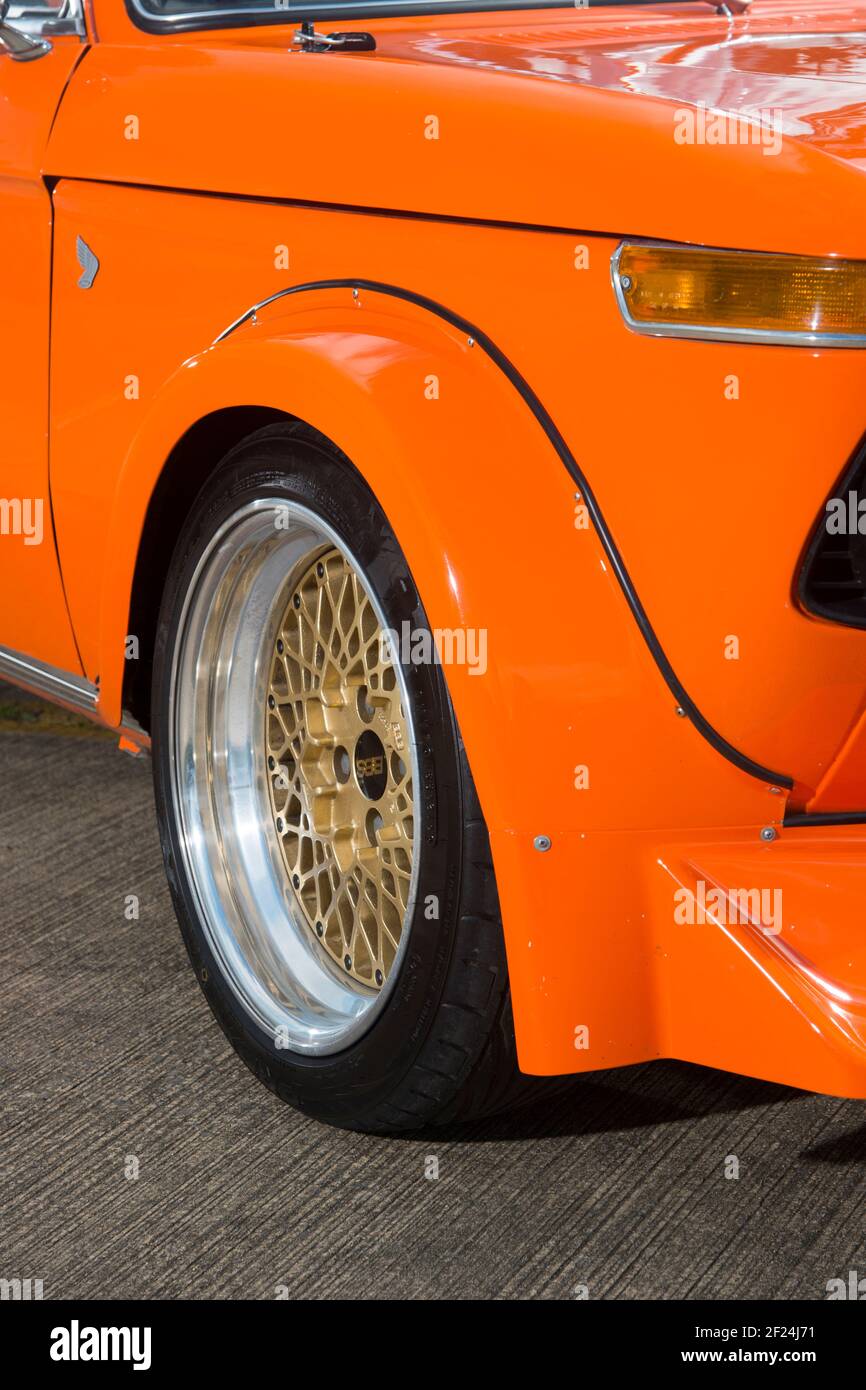 BMW 2002 with a Honda S2000 engine transplant Stock Photo - Alamy