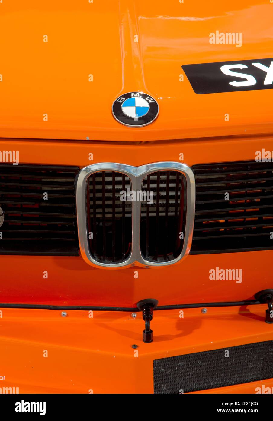 BMW 2002 with a Honda S2000 engine transplant Stock Photo - Alamy