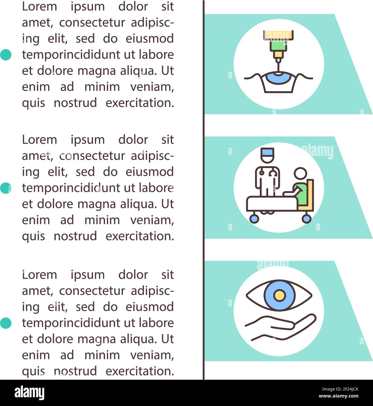 Laser vision correction concept icon with text Stock Vector Image & Art ...