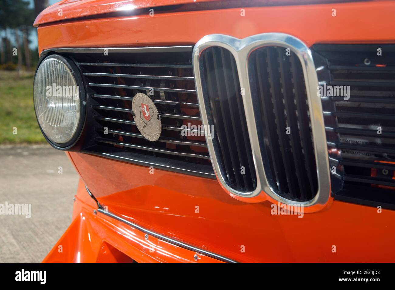 BMW 2002 with a Honda S2000 engine transplant Stock Photo - Alamy