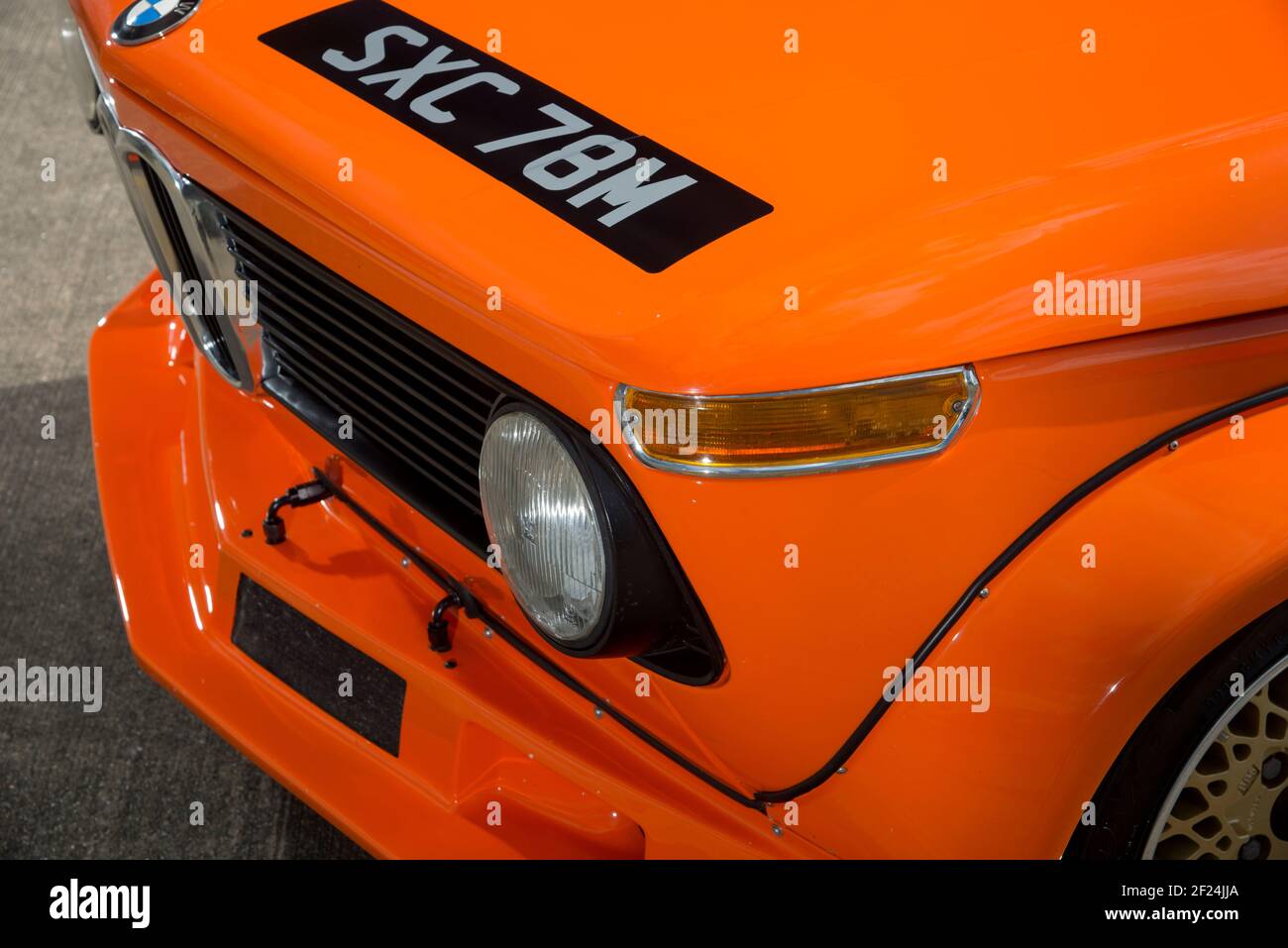 BMW 2002 with a Honda S2000 engine transplant Stock Photo - Alamy