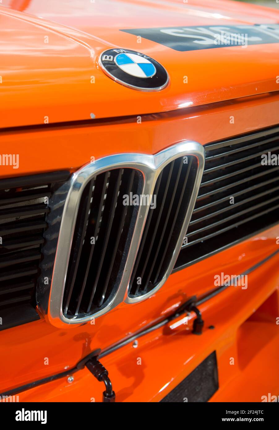 BMW 2002 with a Honda S2000 engine transplant Stock Photo - Alamy