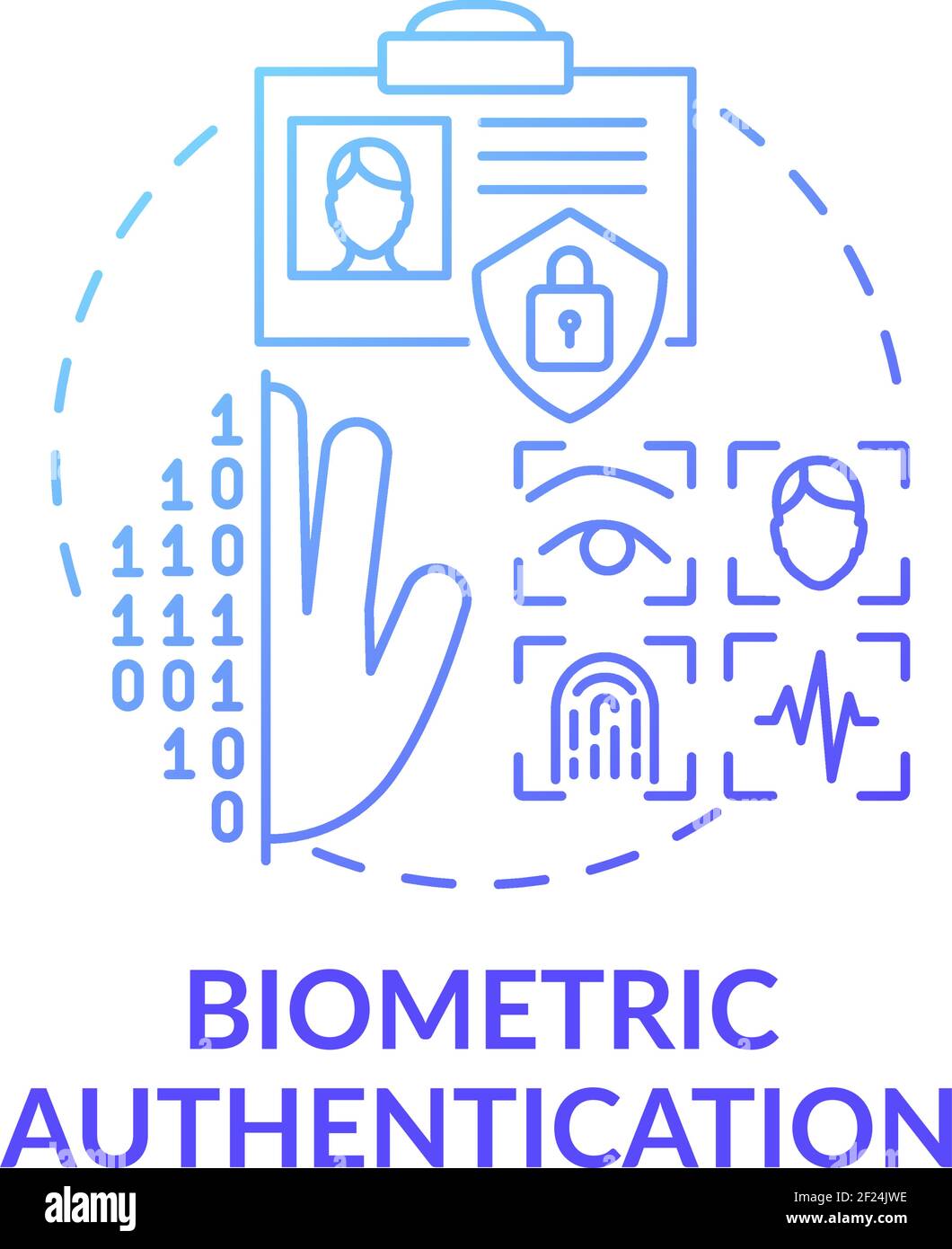 Biometric authentication concept icon Stock Vector Image & Art - Alamy Biometric authentication concept icon Stock Vector Image & Art - Alamy