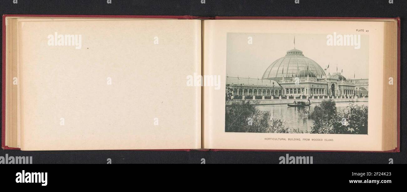 View of the horticultural building, designed by Jenney and Mundie at ...