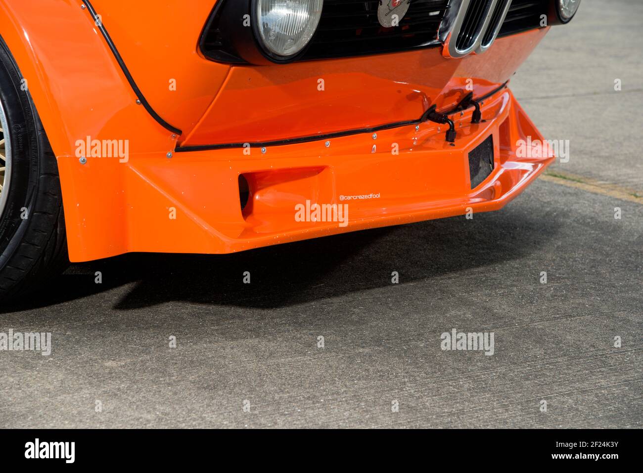 BMW 2002 with a Honda S2000 engine transplant Stock Photo - Alamy