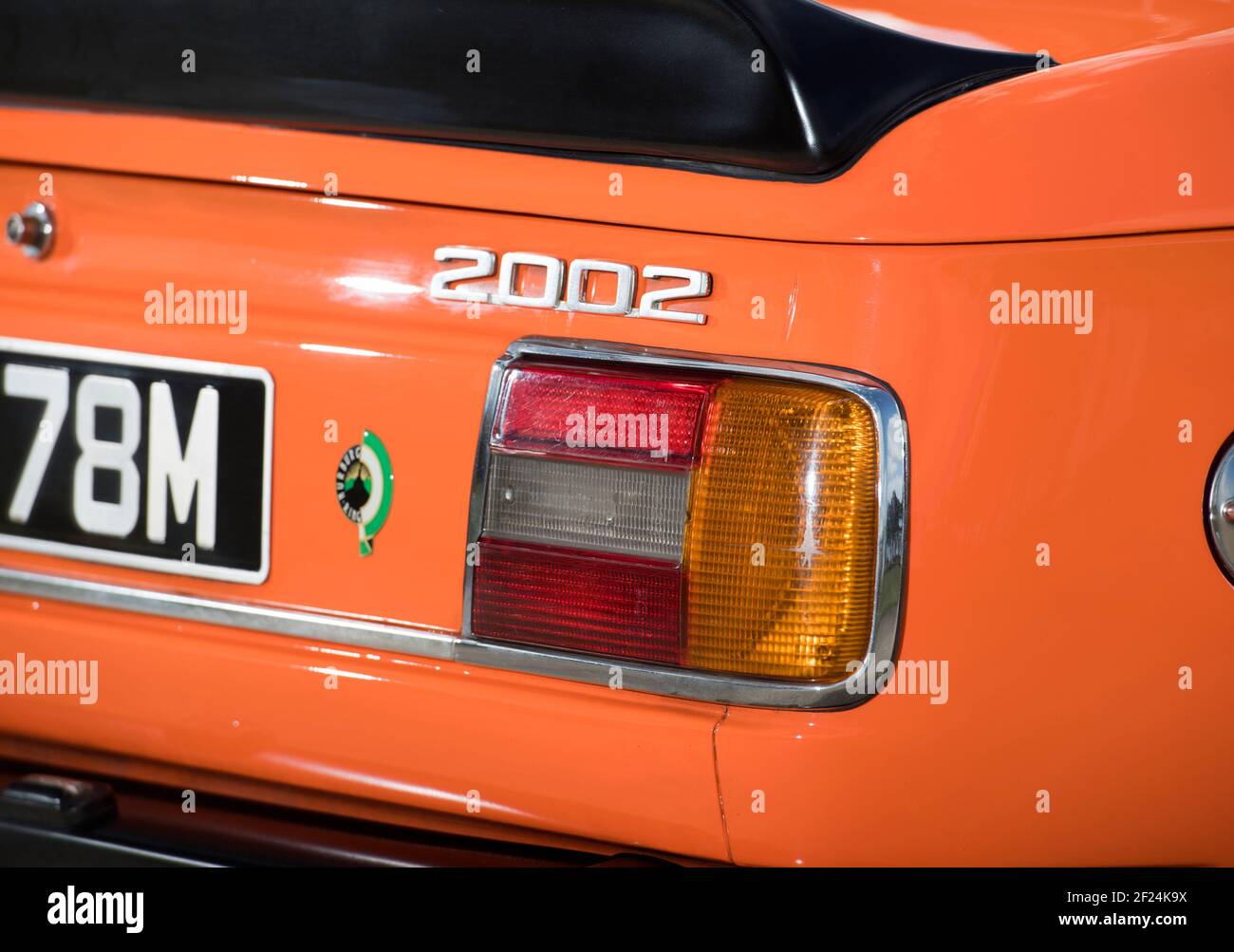 BMW 2002 with a Honda S2000 engine transplant Stock Photo - Alamy