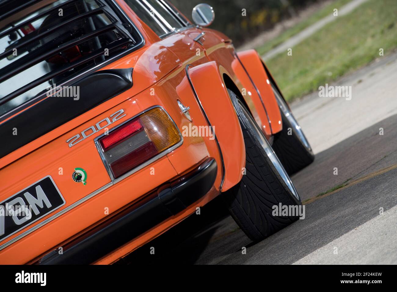 BMW 2002 with a Honda S2000 engine transplant Stock Photo - Alamy