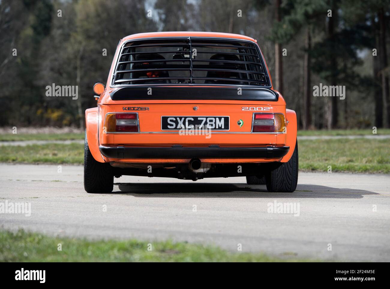 BMW 2002 with a Honda S2000 engine transplant Stock Photo - Alamy