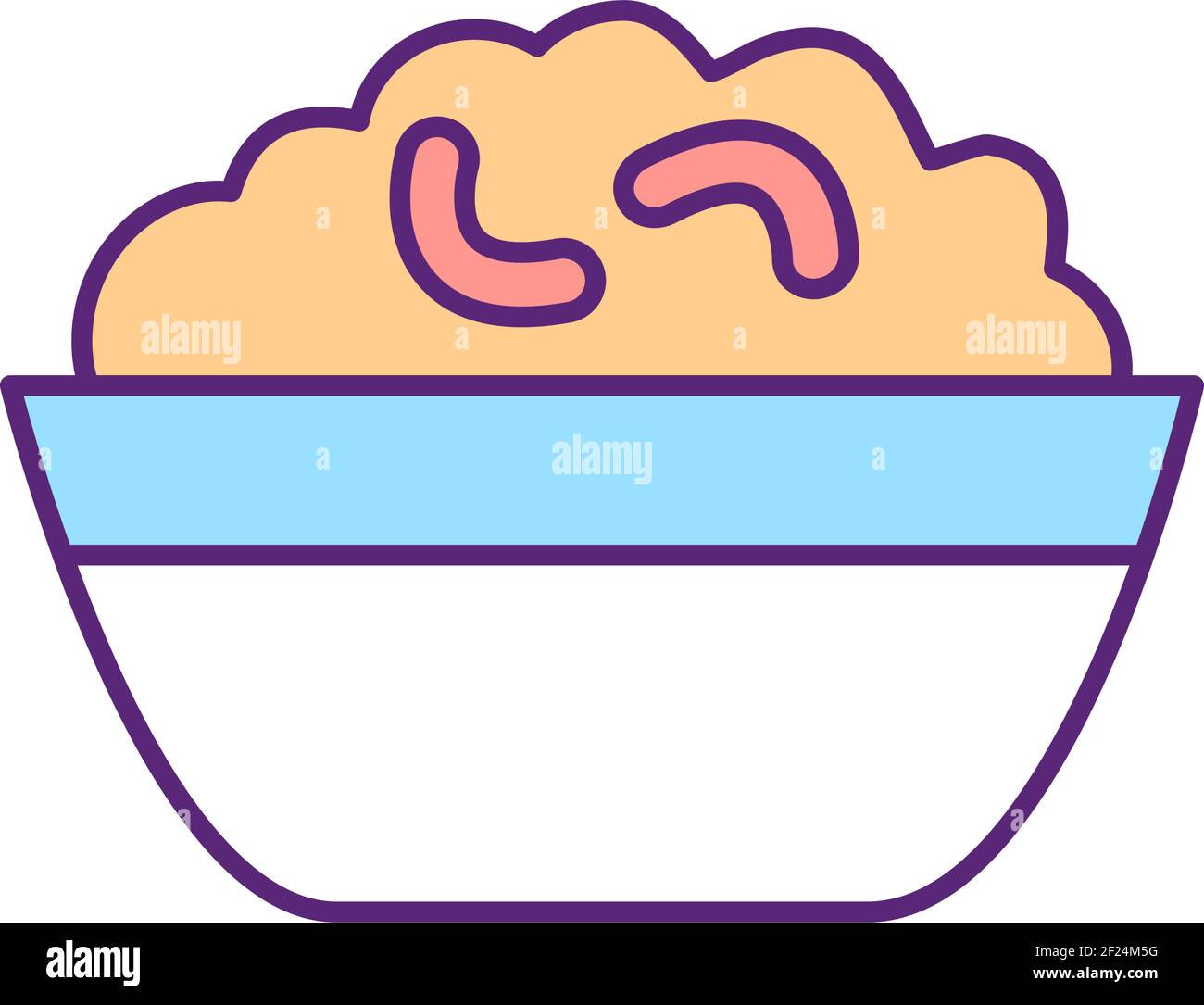 Kosher food icon line Stock Vector Images - Alamy