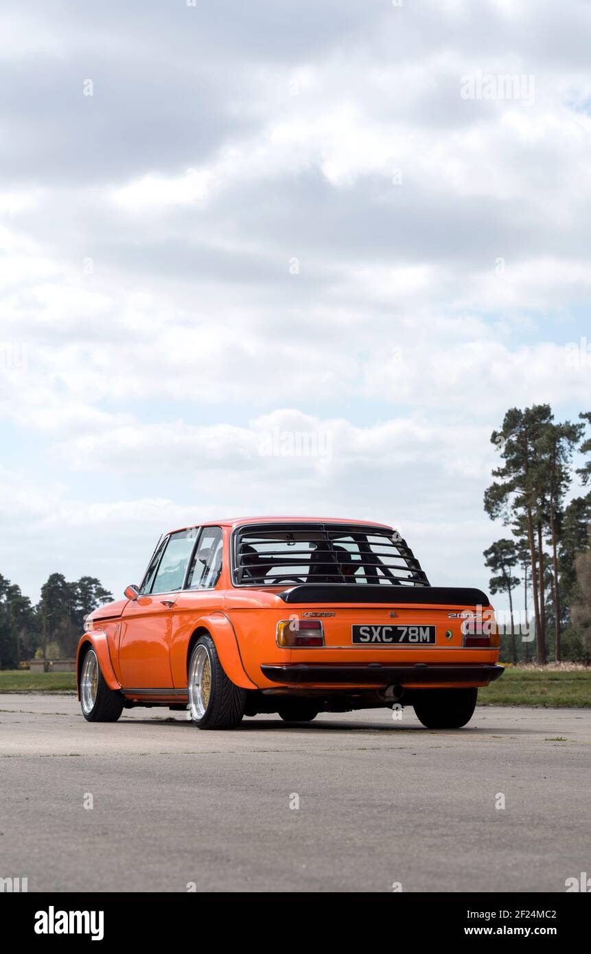 BMW 2002 with a Honda S2000 engine transplant Stock Photo - Alamy