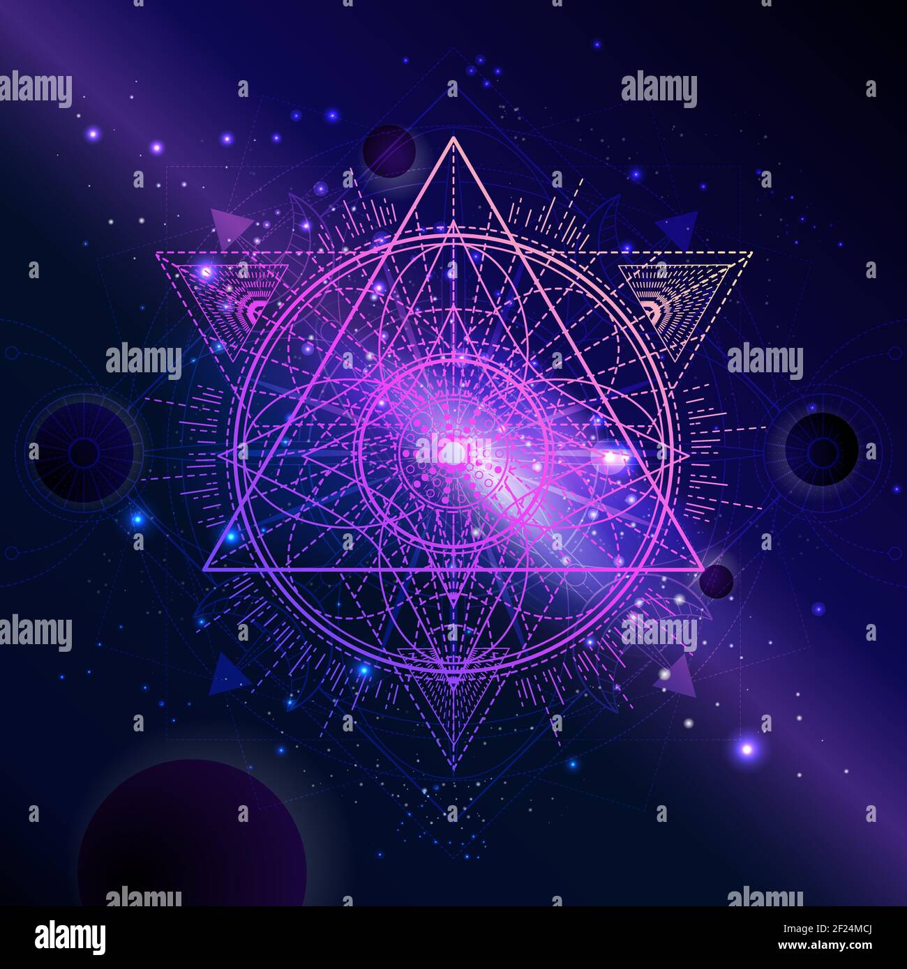 Sacred Geometry In Space