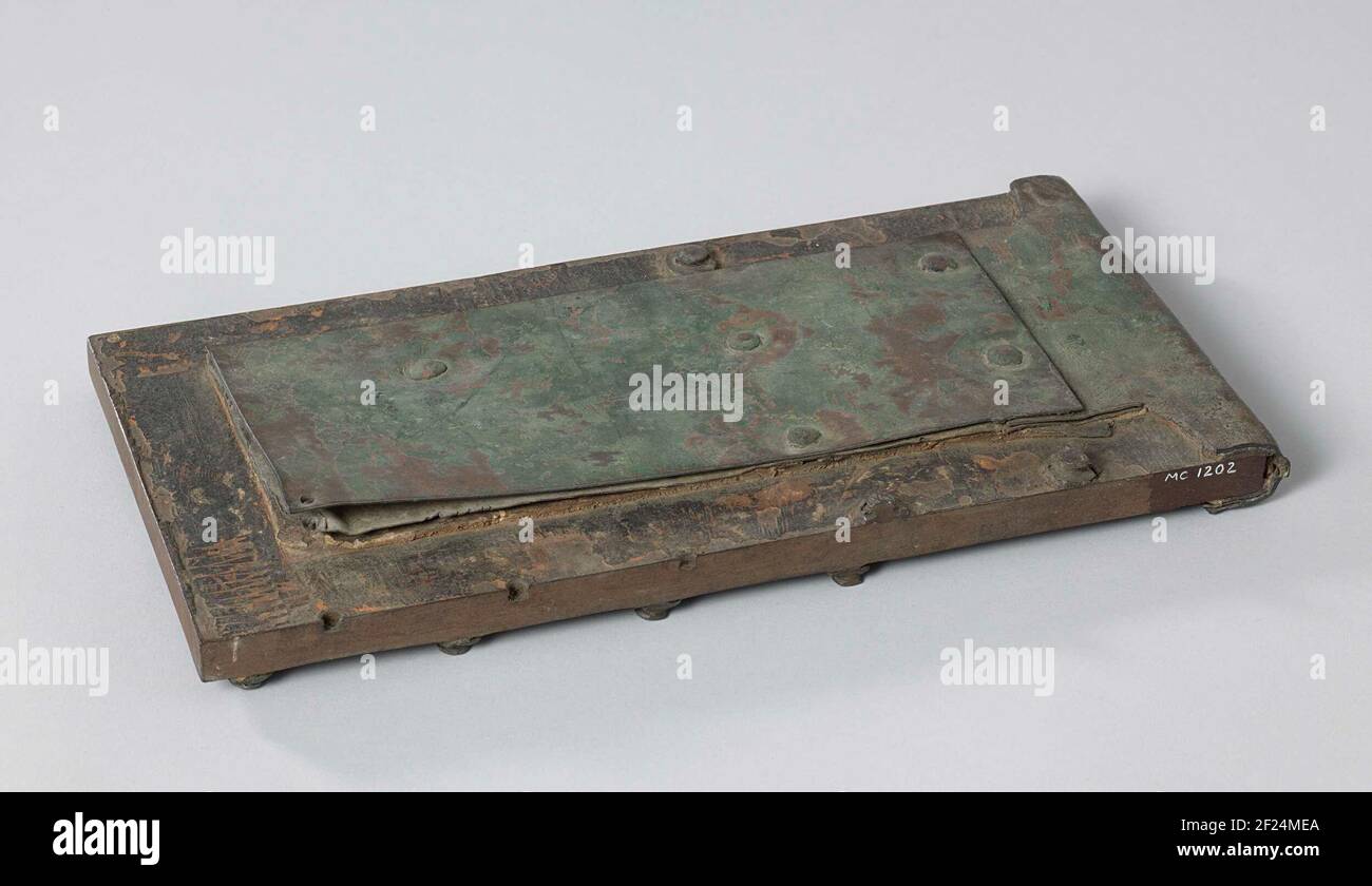 Sample of Armour Plate Covered with Copper.Sample of armor plate on ...