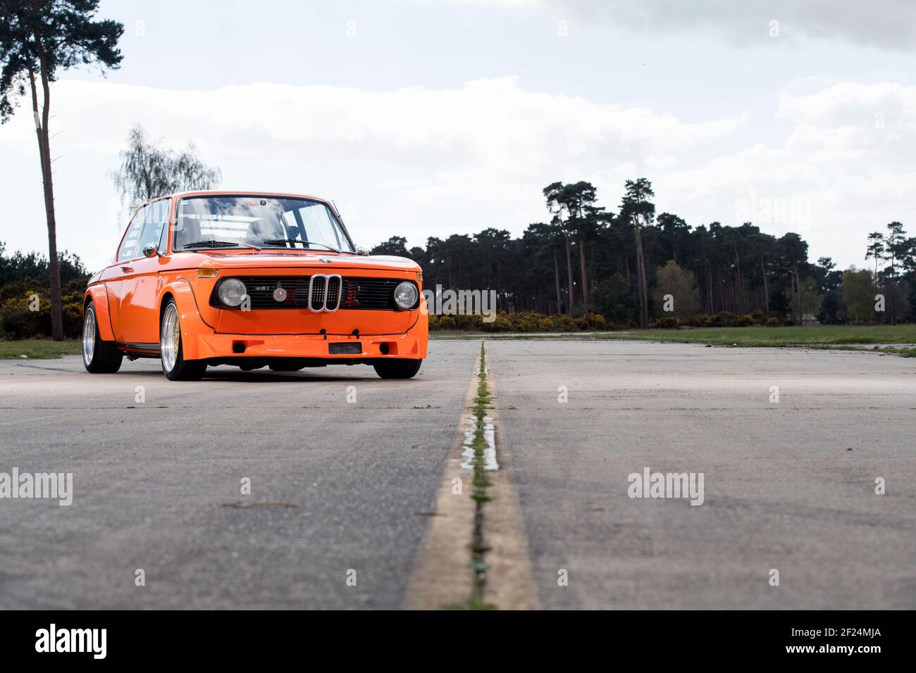 BMW 2002 with a Honda S2000 engine transplant Stock Photo - Alamy