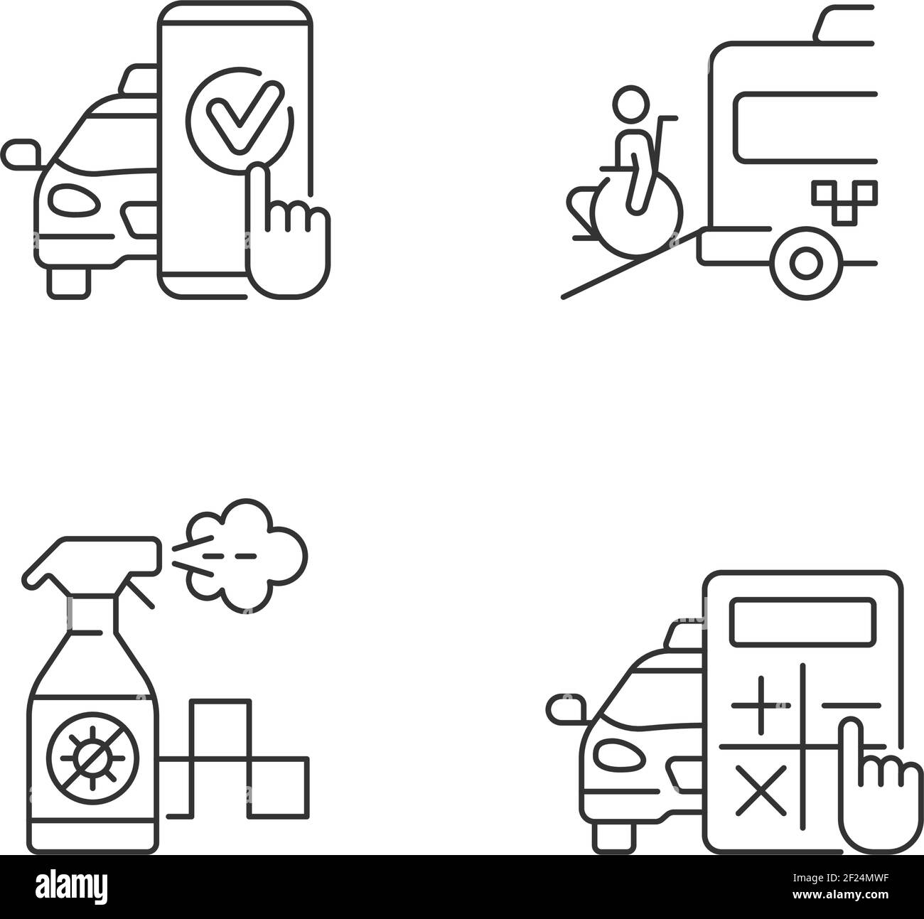 Modern vehicle travelling Stock Vector Images - Alamy