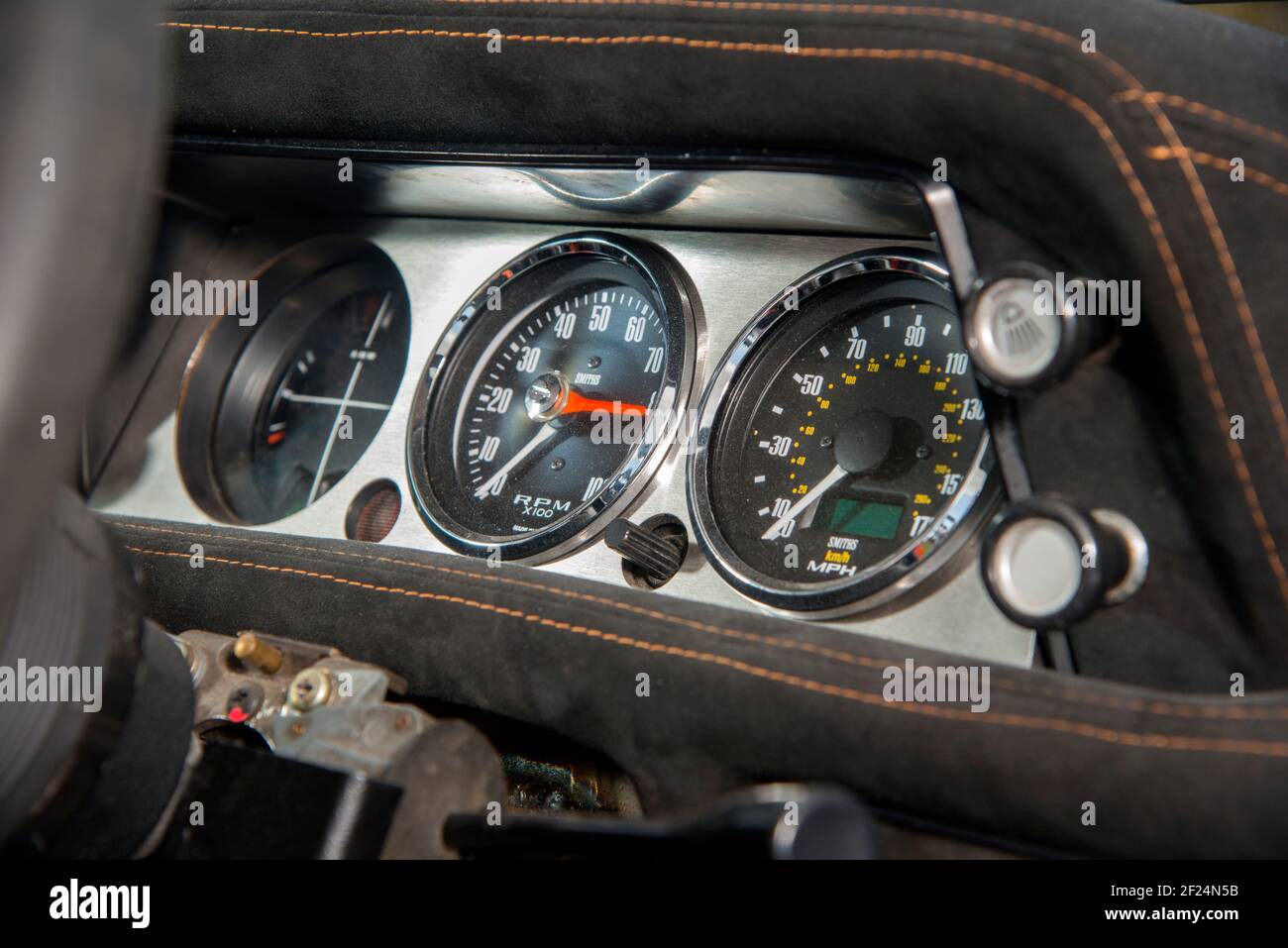 BMW 2002 with a Honda S2000 engine transplant Stock Photo - Alamy