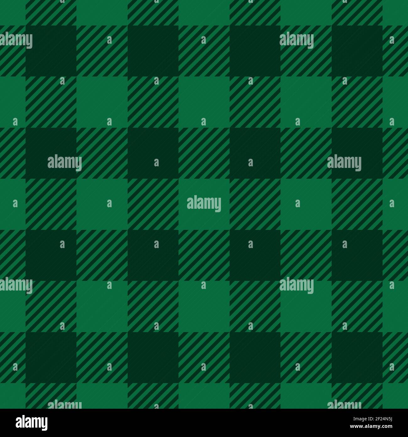 Lumberjack plaid pattern in green colors. Saint Patricks Day theme ...
