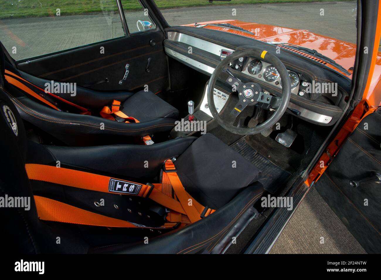 BMW 2002 with a Honda S2000 engine transplant Stock Photo - Alamy