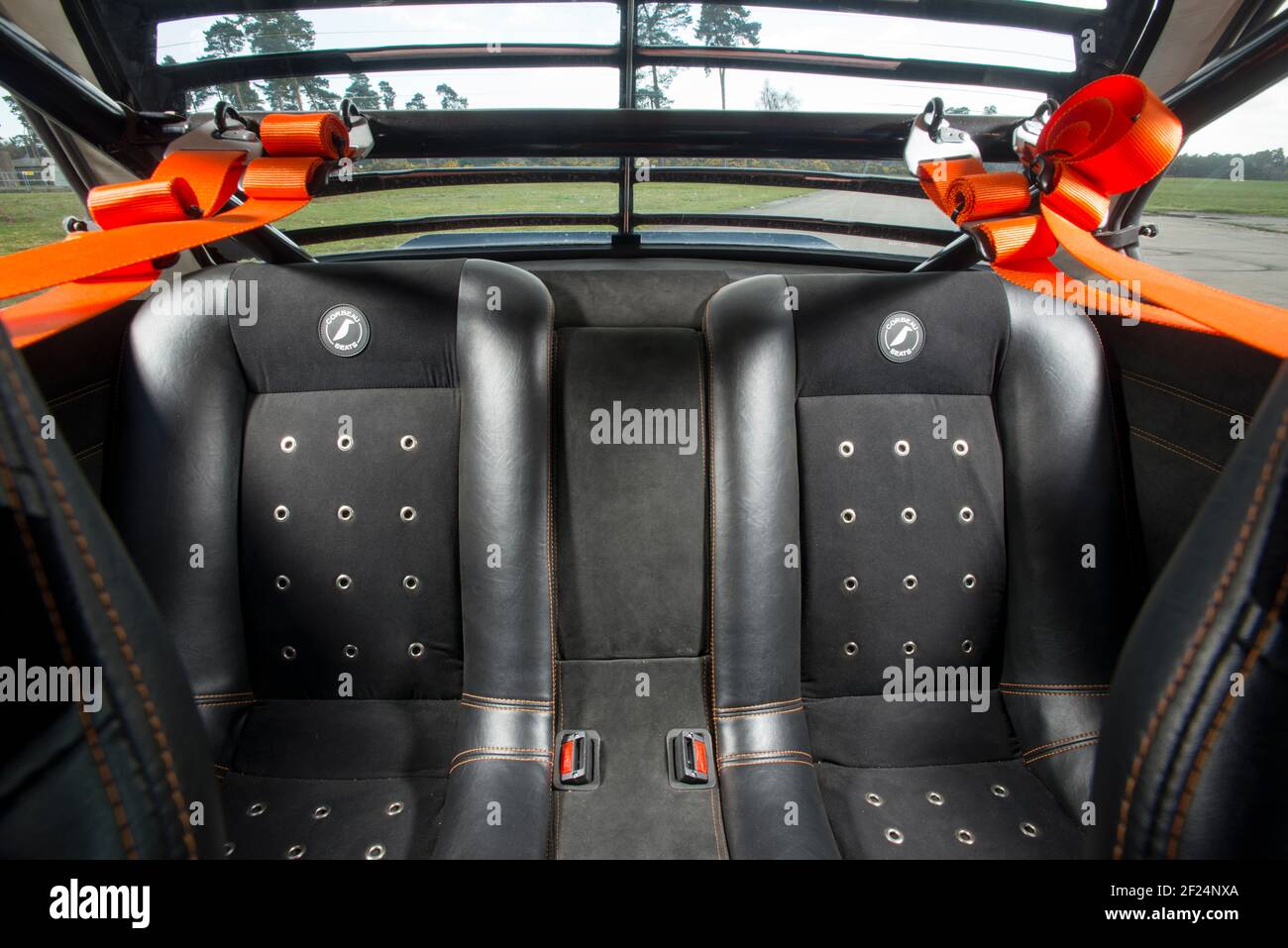 BMW 2002 with a Honda S2000 engine transplant Stock Photo - Alamy