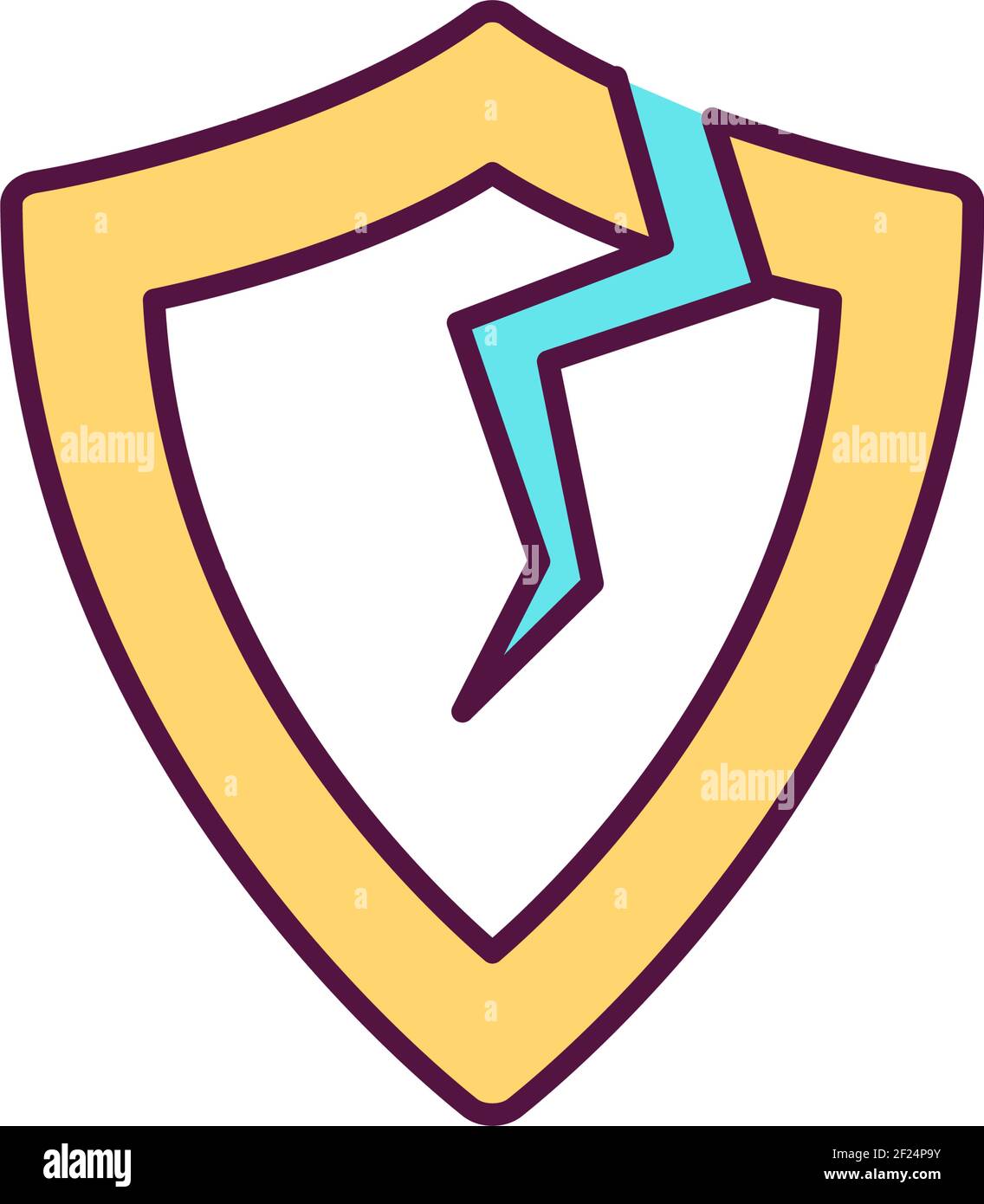 Immunodeficiency RGB color icon Stock Vector Image & Art - Alamy