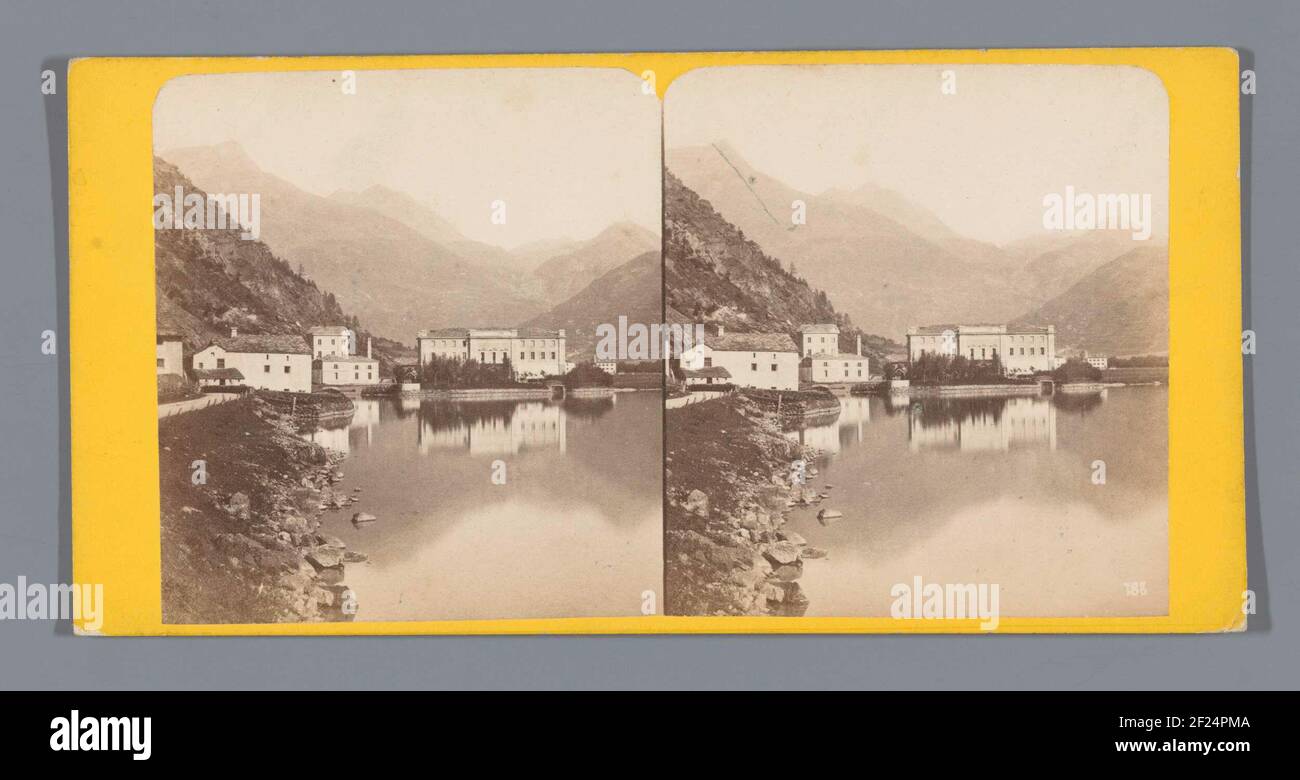 Baden from Le Pese to Lake Poschiavo Stock Photo - Alamy