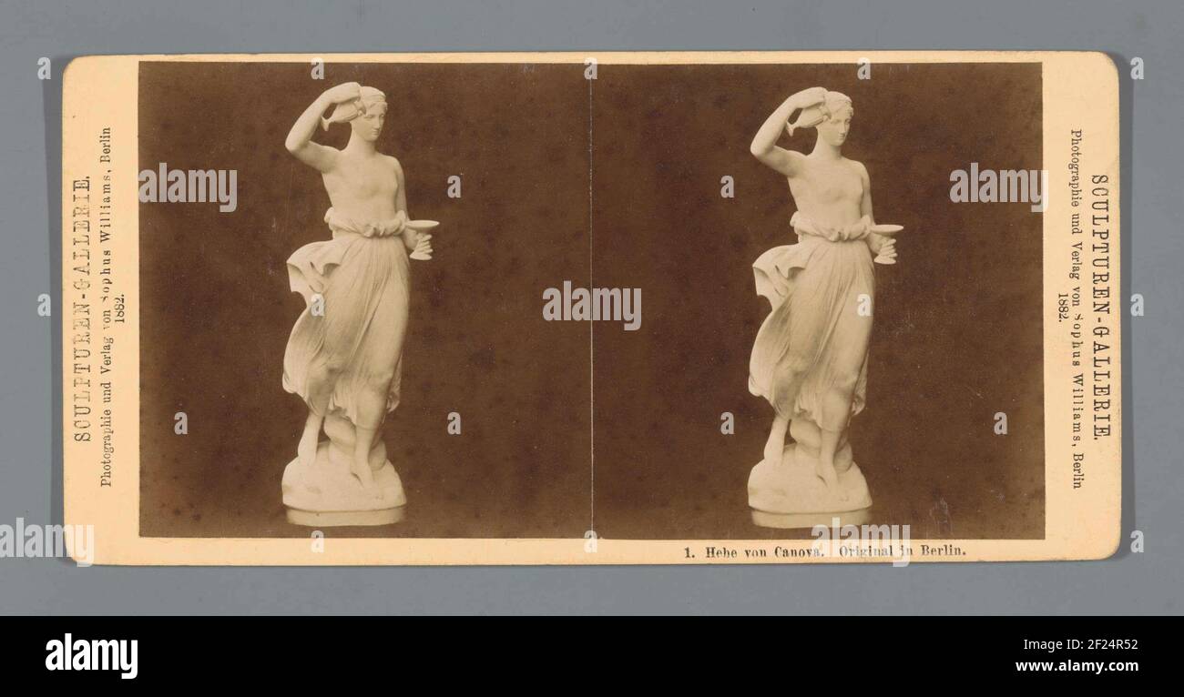 Sculpture of the Goddess Hebe; Hebe von canova. Original in Berlin ...