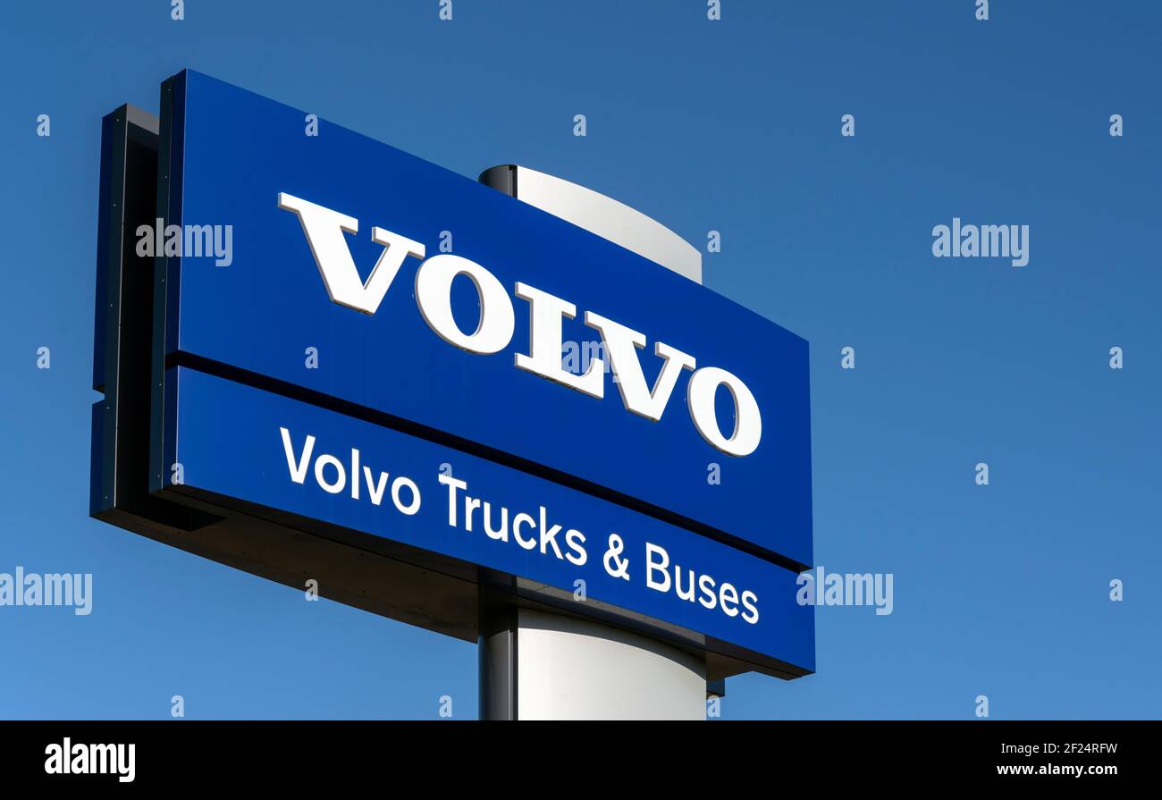 Volvo trucks hi-res stock photography and images - Alamy